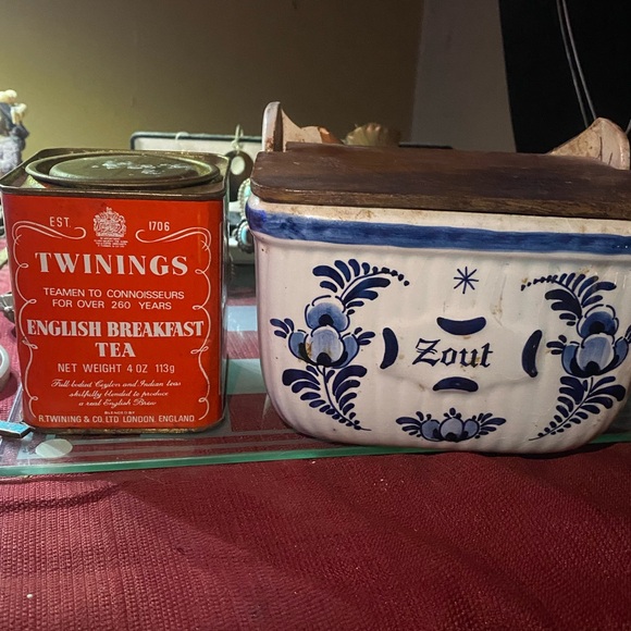 Accents | Vintage Numbered Hand Painted Eh Delfts Blue Blauw White ...